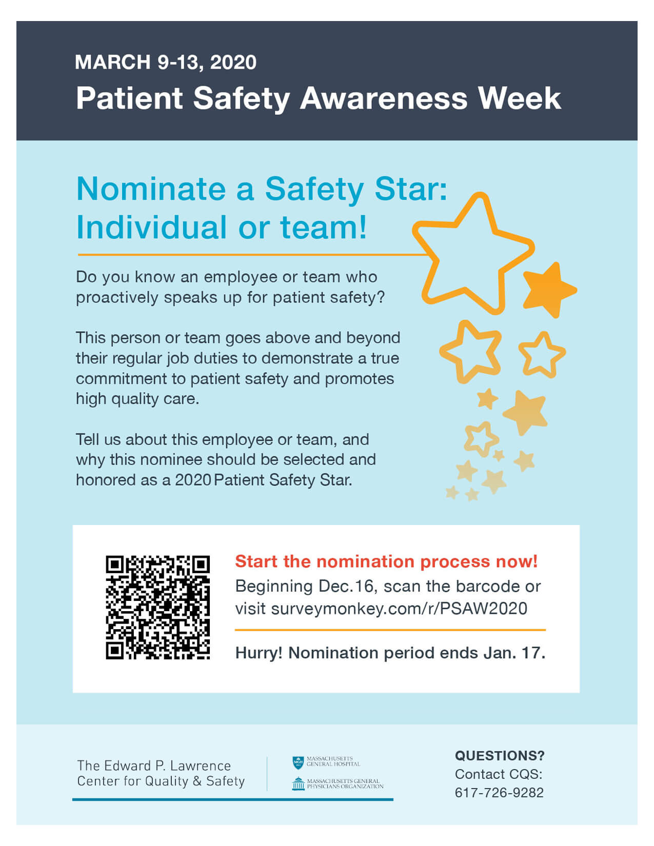 Nominate a safety star