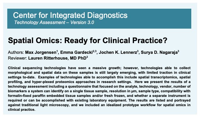 Center for Integrated Diagnostics